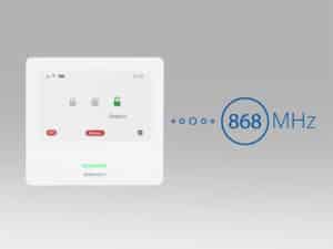 BERGHOCH | Funk-Alarmanlage | Basis-Station I 868 MHz Smart Touch I GSM ...